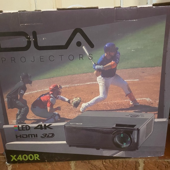 DLA | Other | Dla X40r Projector With 72in Projector Screenmsrp Of 5234 ...